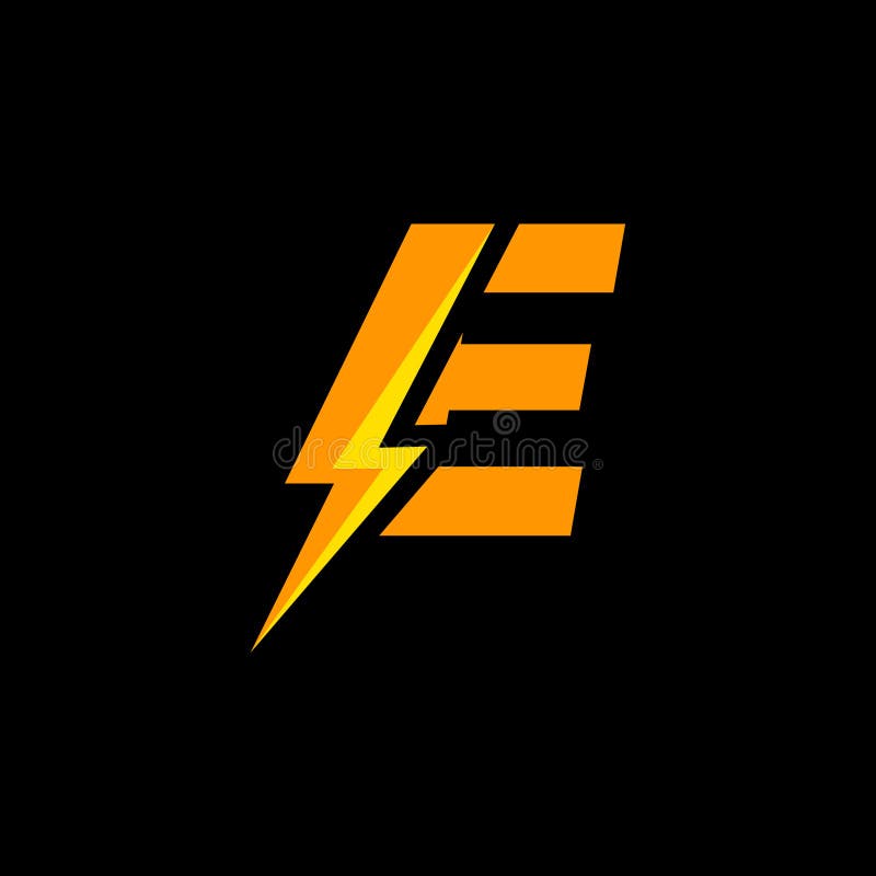 E Thunder Letter Stock Illustrations – 171 E Thunder Letter Stock ...