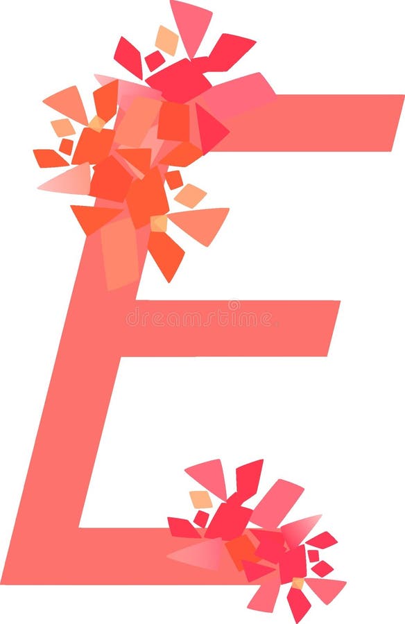 Decorated Letter E Stock Illustrations – 345 Decorated Letter E Stock ...
