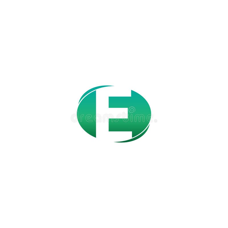 Letter E Icon Logo Creative Design Stock Vector - Illustration of ...