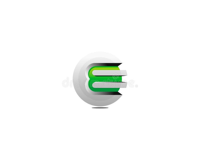 Letter E Icon Logo Design Element Stock Vector - Illustration of group ...