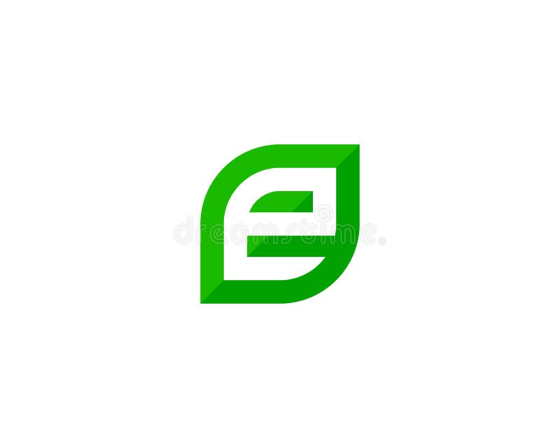 Letter E Icon Logo Design Element Stock Vector - Illustration of ...