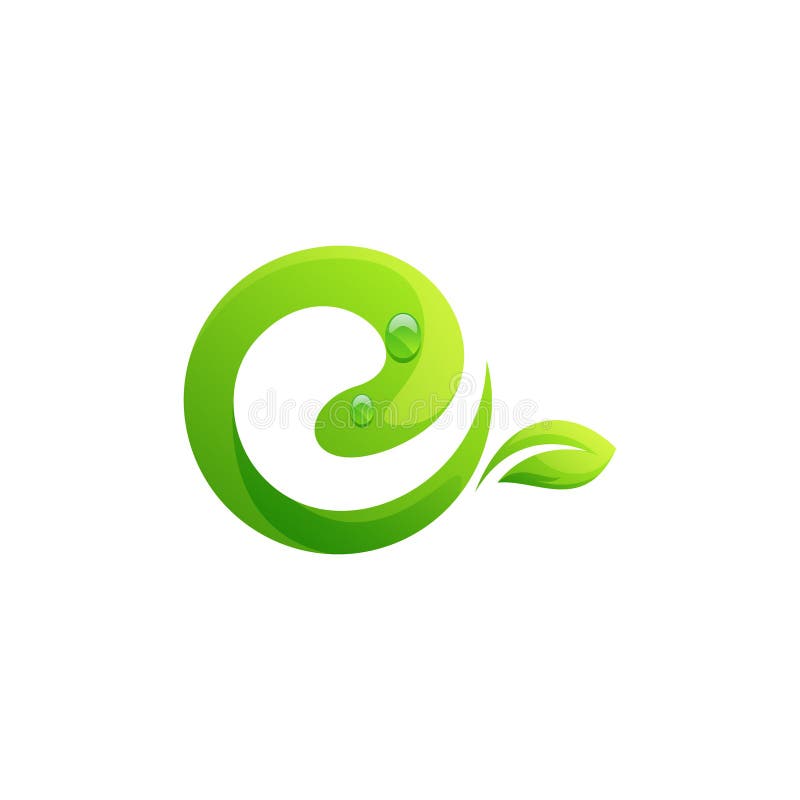 Letter E Leaf Logo Stock Illustrations – 1,668 Letter E Leaf Logo Stock ...