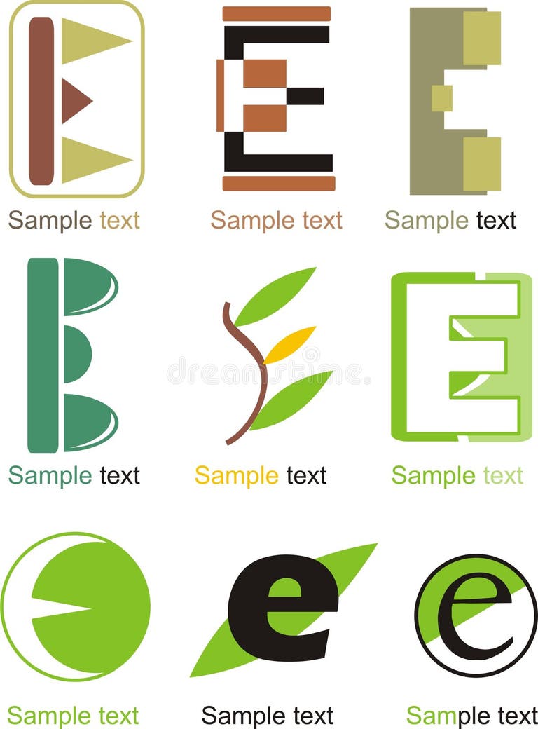 Alphabet Letter E Pictures Stock Illustrations – 31,299 Alphabet Letter ...