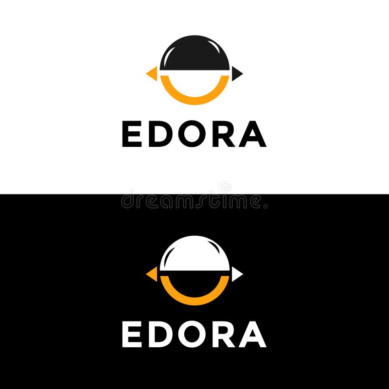 Letter E Logo Design Template Elements with Grow Icon. Stock Vector ...