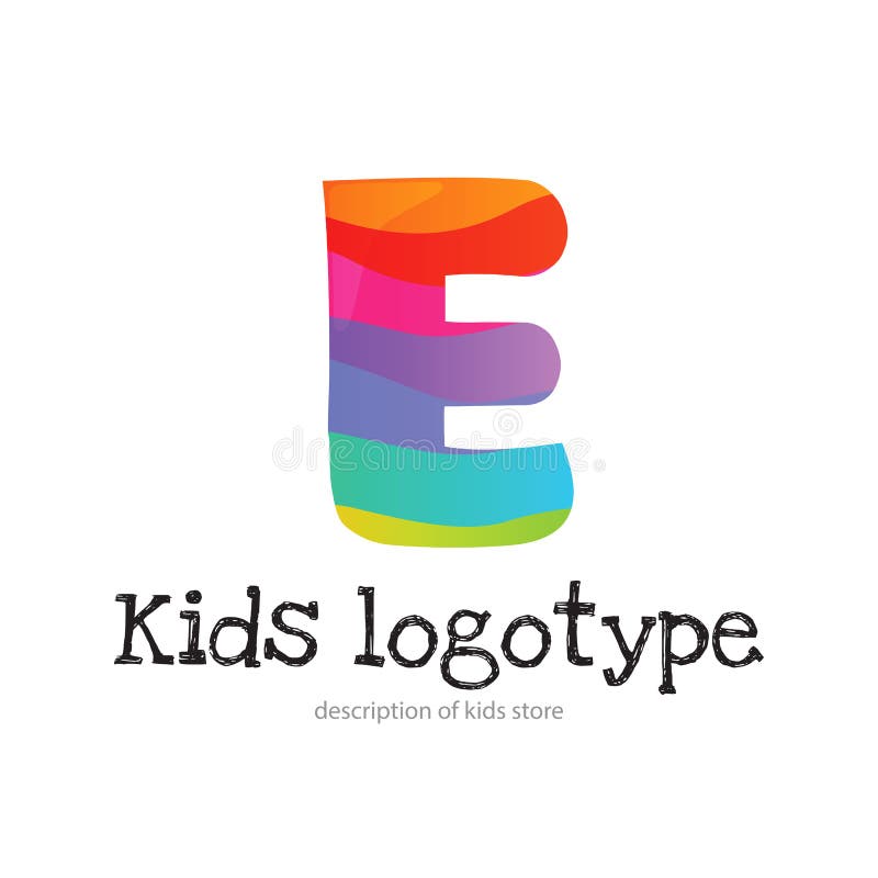 Letter E Logo Icon Design Template Elements Stock Vector - Illustration ...