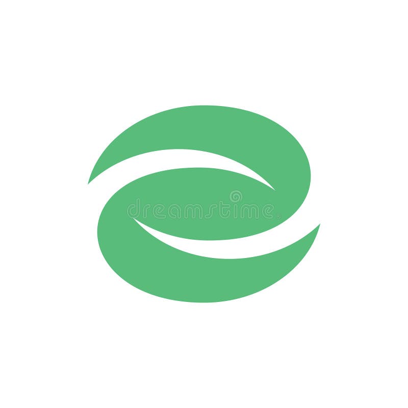 E Letter Logo stock vector. Illustration of sign, font - 130540725