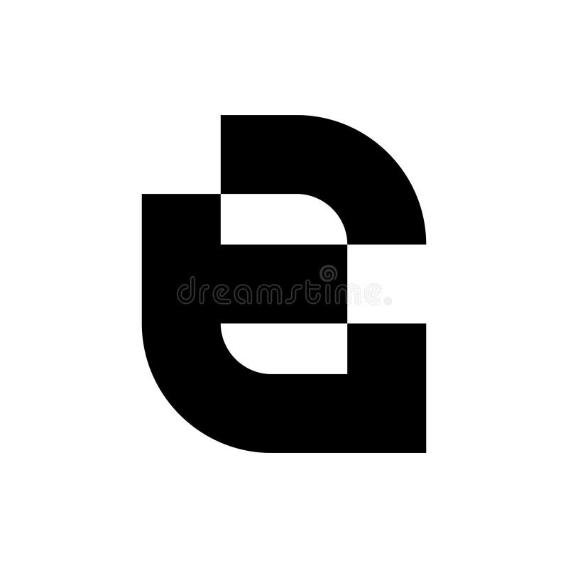 Letter E logo stock vector. Illustration of abstract - 175153735