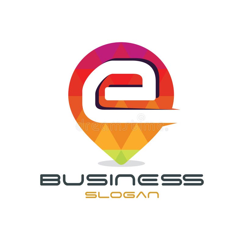 Letter E Point Logo Stock Illustrations – 223 Letter E Point Logo Stock ...