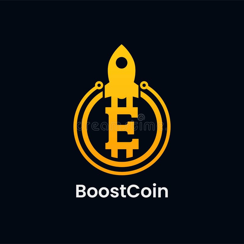 Letter V Rocket Logo Spacecraft Launch into Space Stock Vector ...