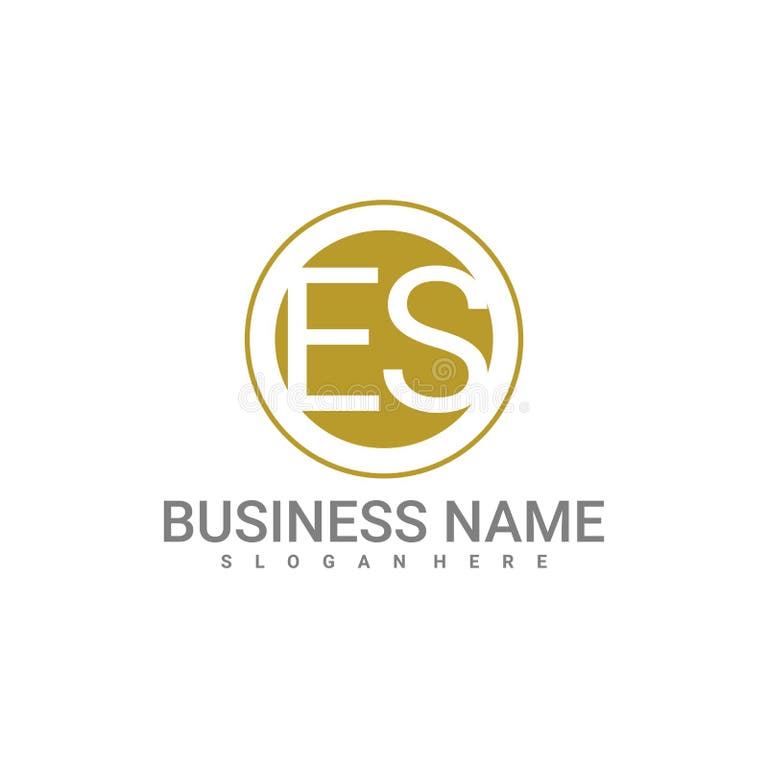 Letter E S Logo Vector Template, Creative E S Logo Design Concepts ...