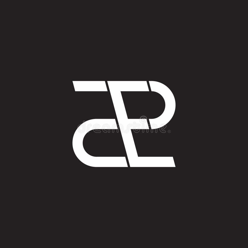 Letter 2e Simple Linked Geometric Line Logo Vector Stock Vector ...