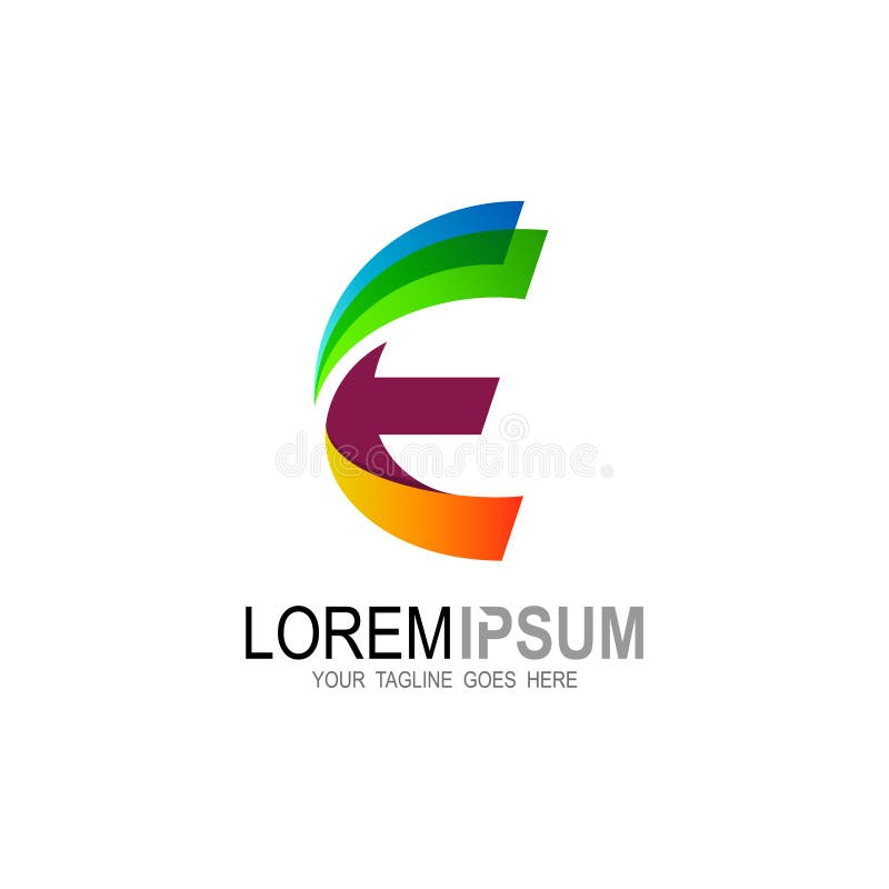 Simple Letter Logo Stock Illustrations – 594,907 Simple Letter Logo ...