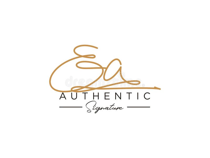 Ea Signature Stock Illustrations – 286 Ea Signature Stock Illustrations ...