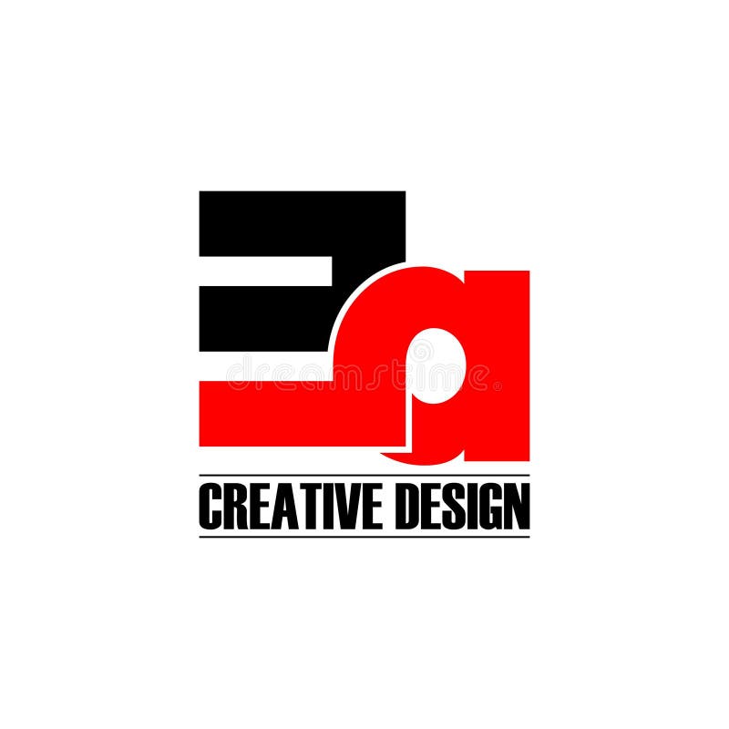 Ea Letters Technology Logo Design Stock Illustrations – 80 Ea Letters ...