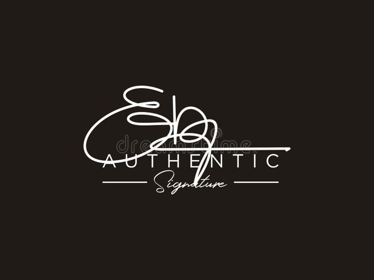 Eb Signature Stock Illustrations – 252 Eb Signature Stock Illustrations ...