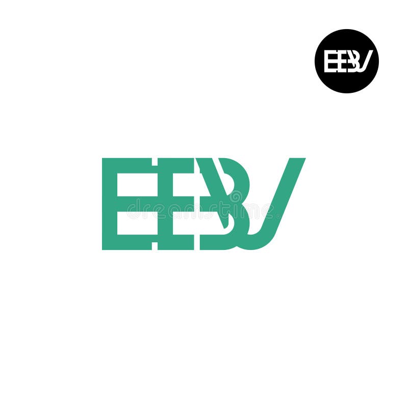 Ebv Letter Design Stock Illustrations – 15 Ebv Letter Design Stock ...