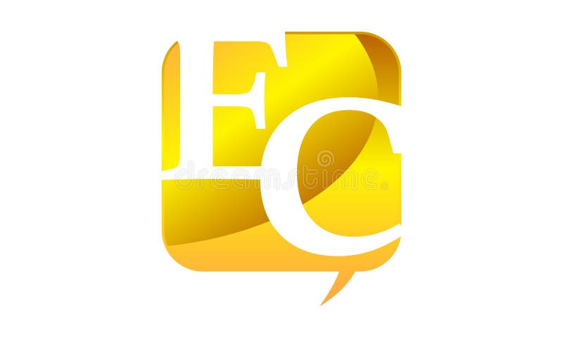 Letter Ec Gold Stock Illustrations – 282 Letter Ec Gold Stock ...