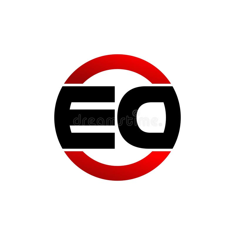 Letter Ed Monogram Logo Icon Design Vector. Stock Vector - Illustration ...