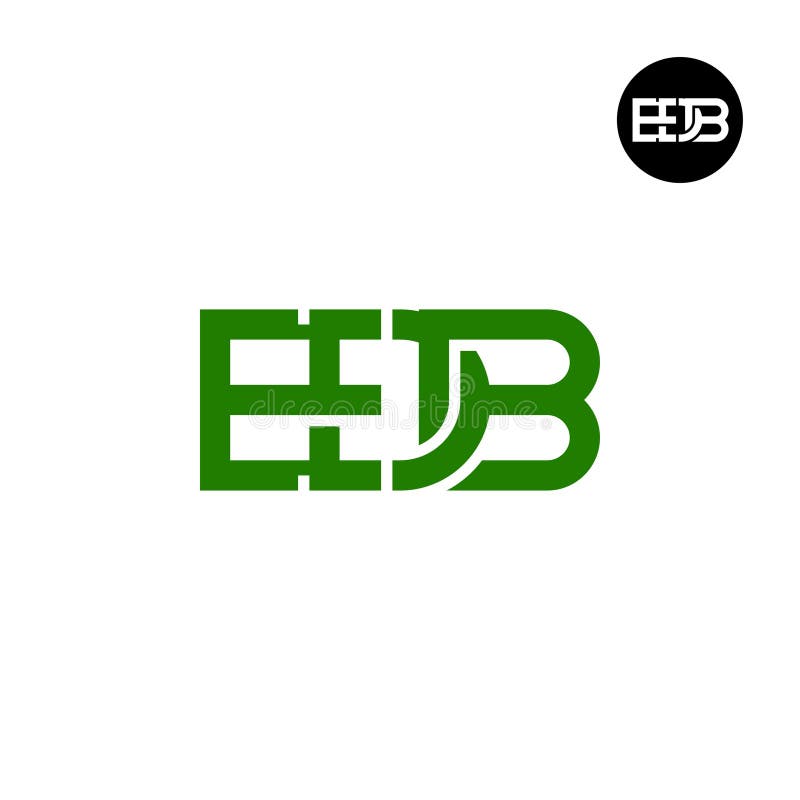 Edb Monogram Stock Illustrations – 15 Edb Monogram Stock Illustrations ...