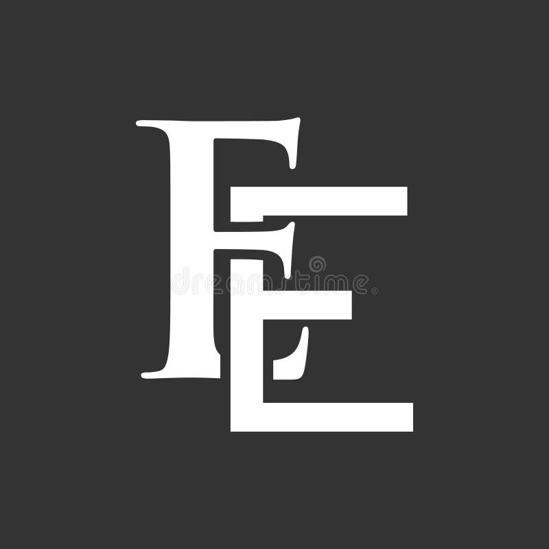 Letter EE Modern Monogram Logo Vector Design, Logo Initial Vector Mark ...