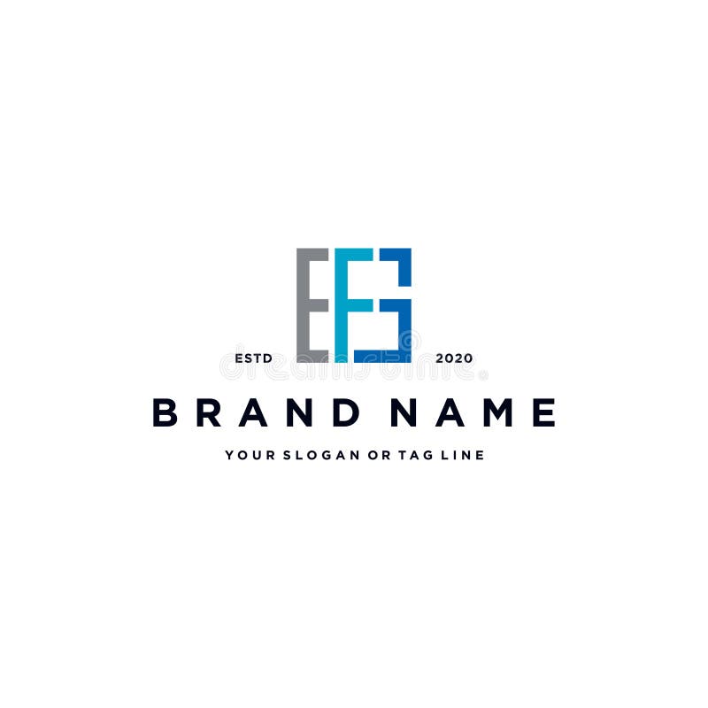 Letter EFG Logo Design Vector Stock Vector - Illustration of abstract ...