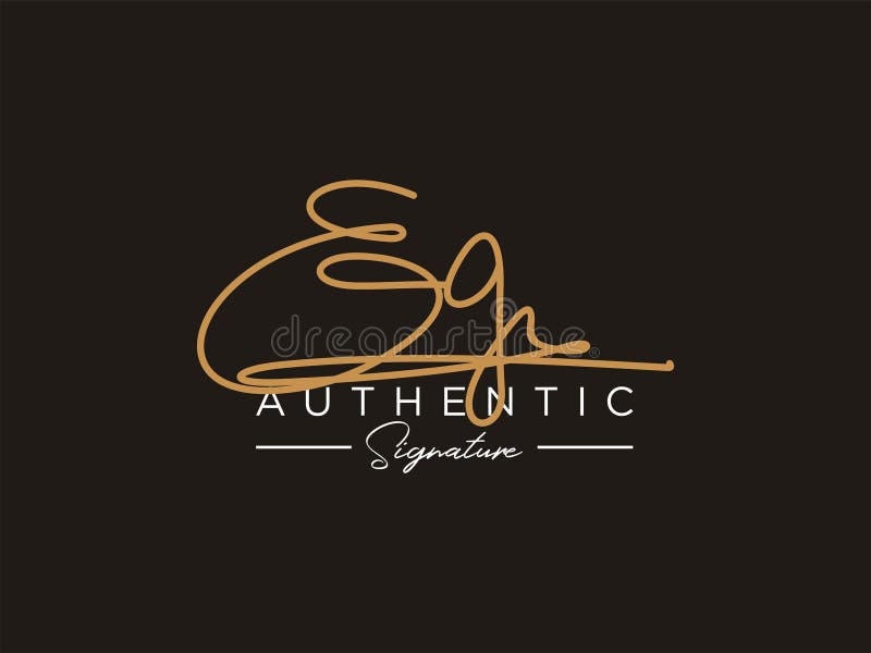 Signature Eg Stock Illustrations – 261 Signature Eg Stock Illustrations ...