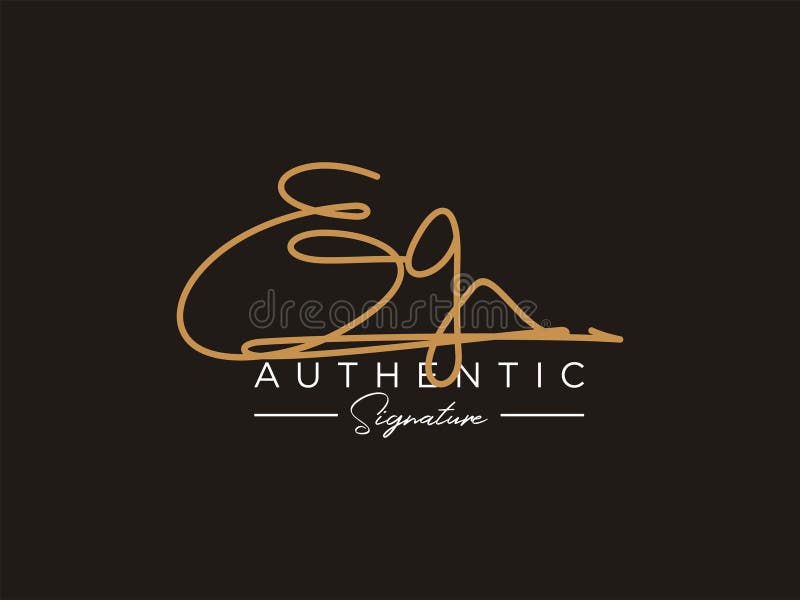 Signature Eg Stock Illustrations – 261 Signature Eg Stock Illustrations ...