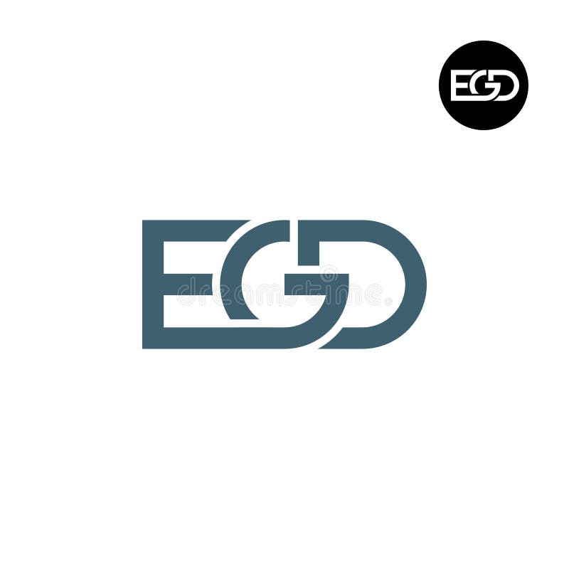 Egd Monogram Stock Illustrations – 16 Egd Monogram Stock Illustrations ...