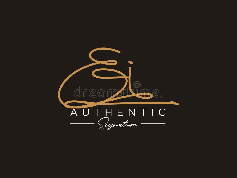 Signature Ei Stock Illustrations – 202 Signature Ei Stock Illustrations ...