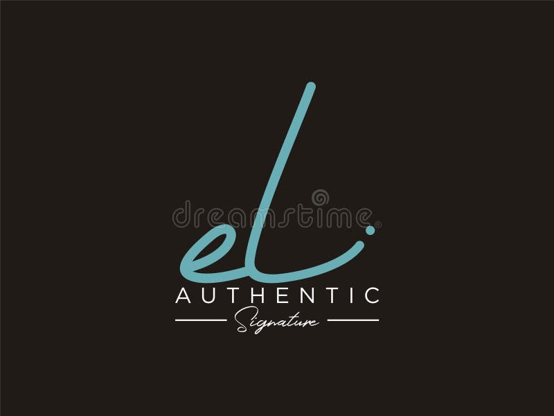 Signature El Stock Illustrations – 250 Signature El Stock Illustrations ...