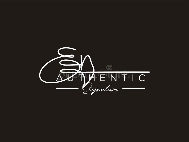 Signature En Stock Illustrations – 297 Signature En Stock Illustrations ...