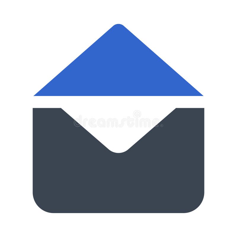 Letter envelop icon stock vector. Illustration of envelop - 270349260