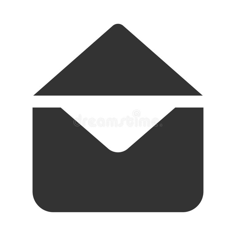 Letter envelop icon stock vector. Illustration of message - 270349441