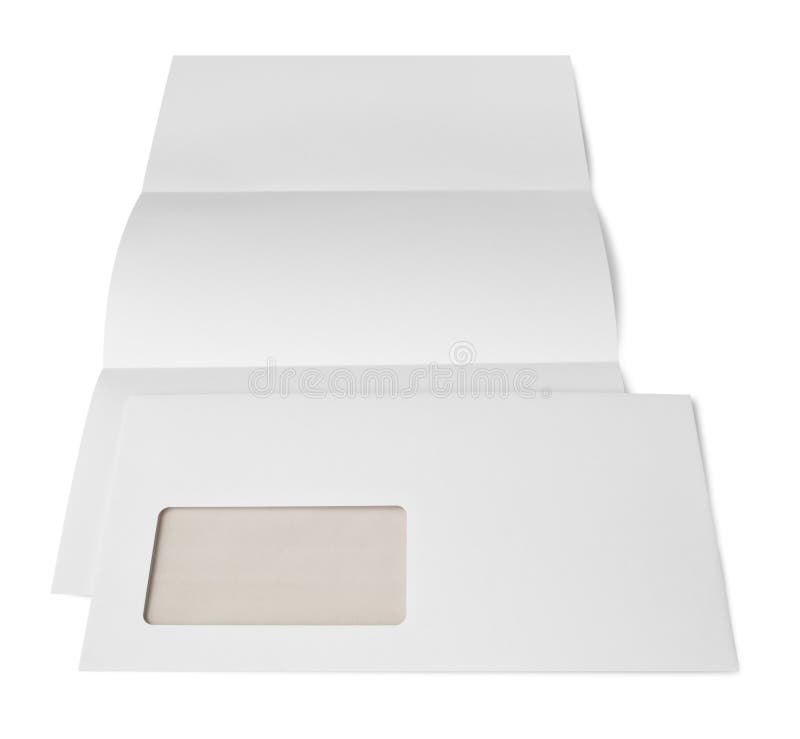 Envelope white empty stock image. Image of office, information - 10008717