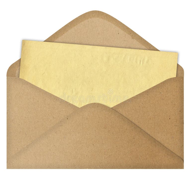 Letter in an envelope stock photo. Image of detail, element - 4305094