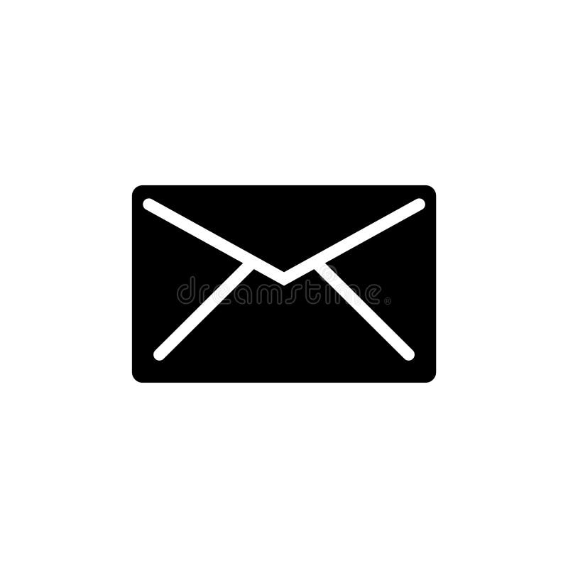 Letter, Envelope Mail, Correspondence Flat Vector Icon Stock ...