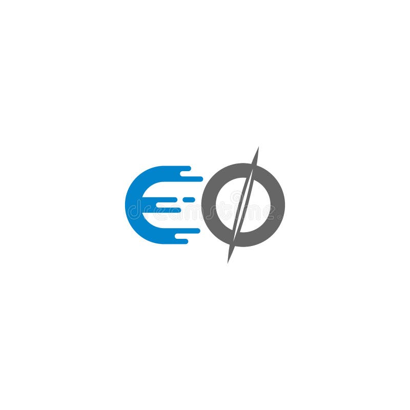 Letter EO Logo Icon Template Stock Vector - Illustration of idea, icon ...