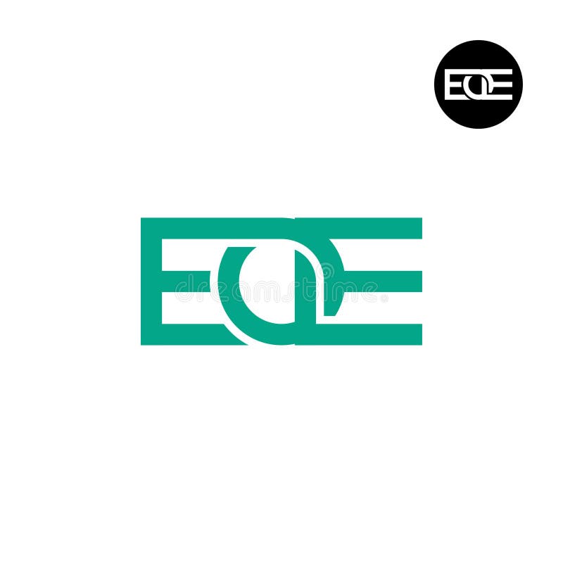 Letter EOE Monogram Logo Design Stock Vector - Illustration of name ...