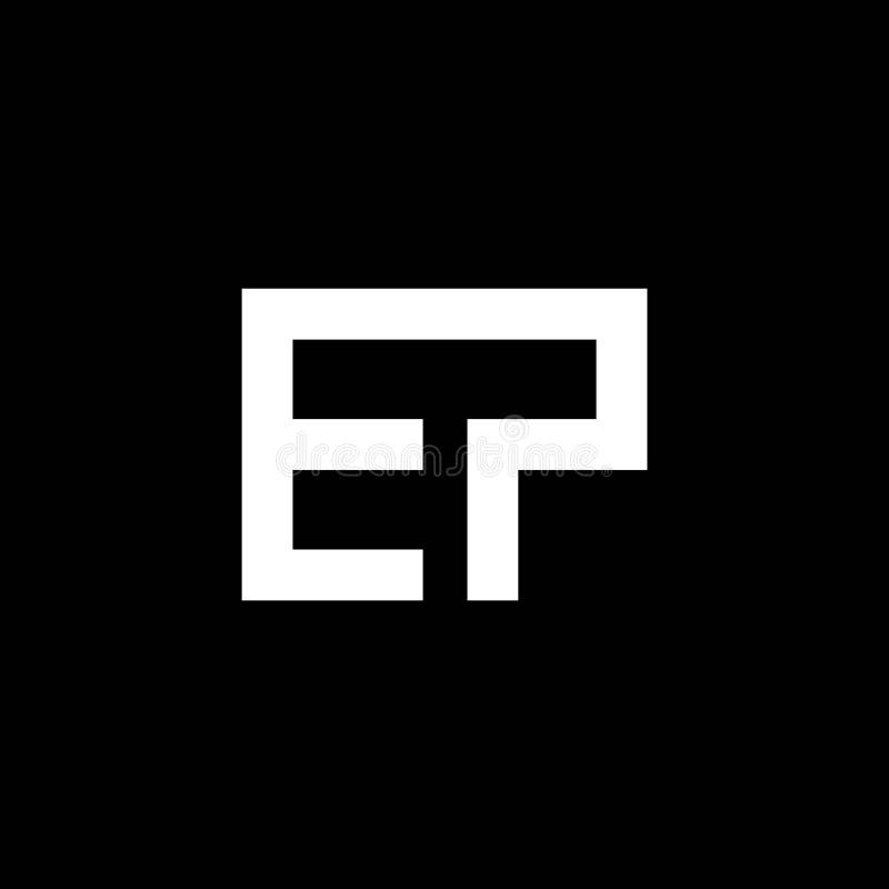 Letter Ep Initial Logo Vector Icon Illustration Stock Vector ...