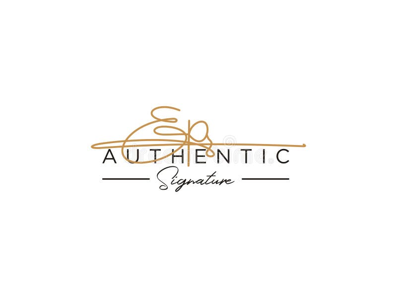 Ep Signature Stock Illustrations – 263 Ep Signature Stock Illustrations ...