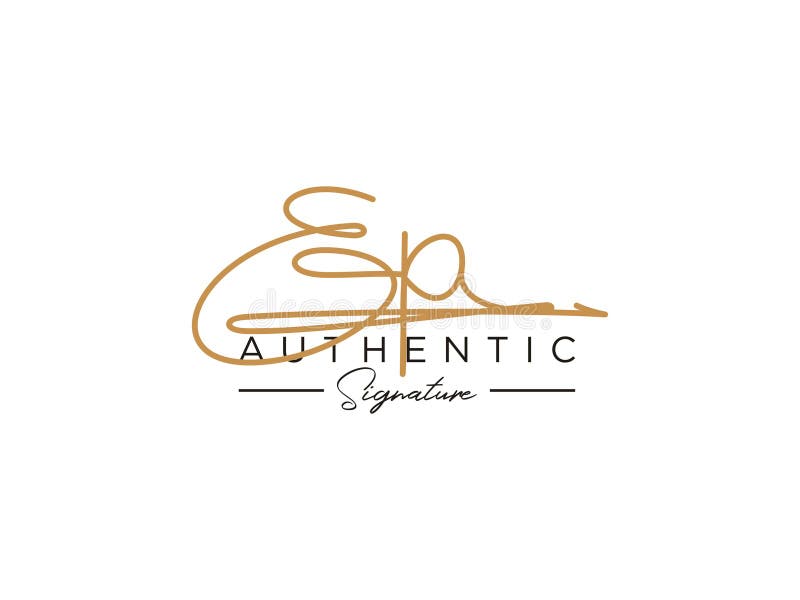 Ep Signature Stock Illustrations – 253 Ep Signature Stock Illustrations ...