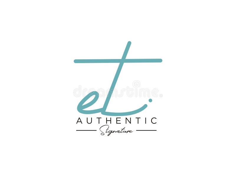 Et Signature Stock Illustrations – 240 Et Signature Stock Illustrations ...