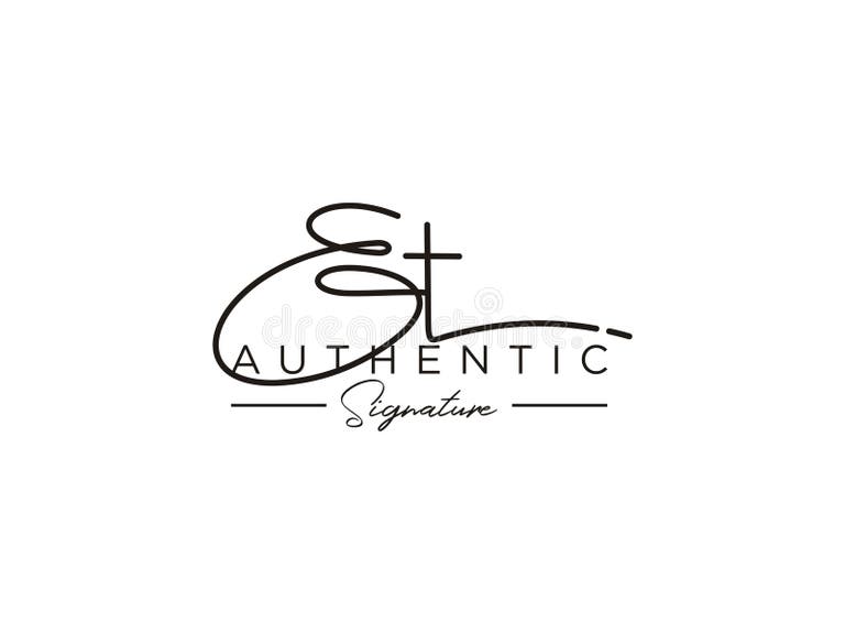 Et Signature Stock Illustrations – 240 Et Signature Stock Illustrations ...