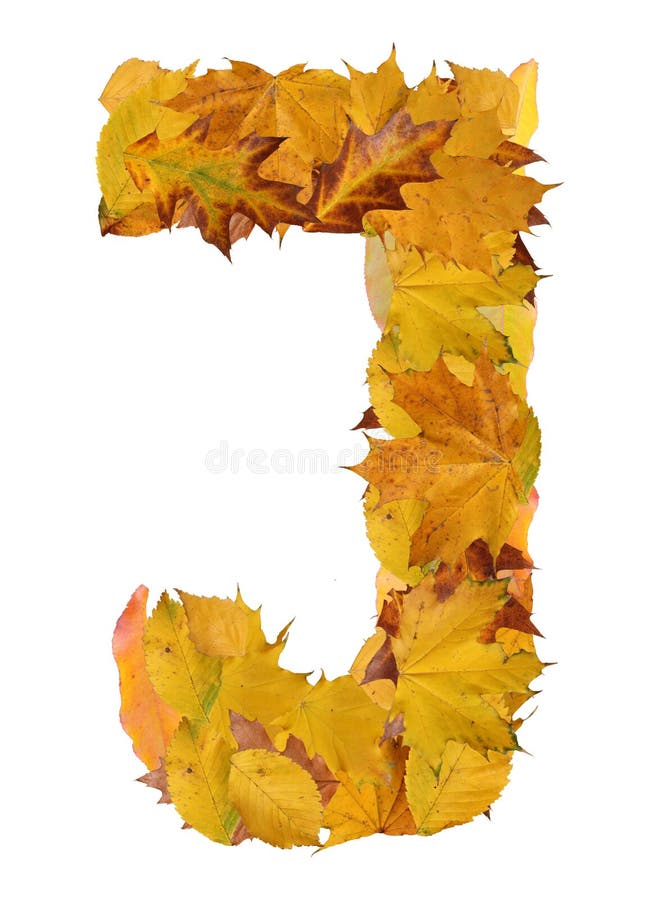 Letter stock illustration. Illustration of autumnal - 126784713