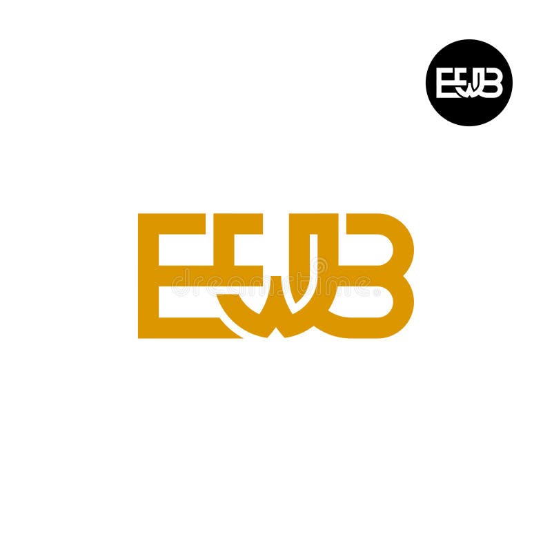 Ewb Monogram Stock Illustrations – 14 Ewb Monogram Stock Illustrations ...