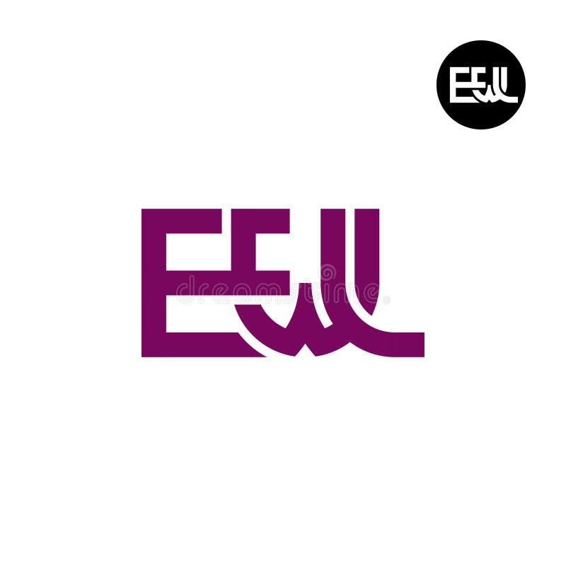 Ewl Monogram Stock Illustrations – 13 Ewl Monogram Stock Illustrations ...