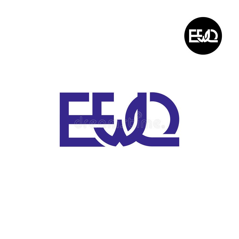 Ewq Monogram Stock Illustrations – 12 Ewq Monogram Stock Illustrations ...