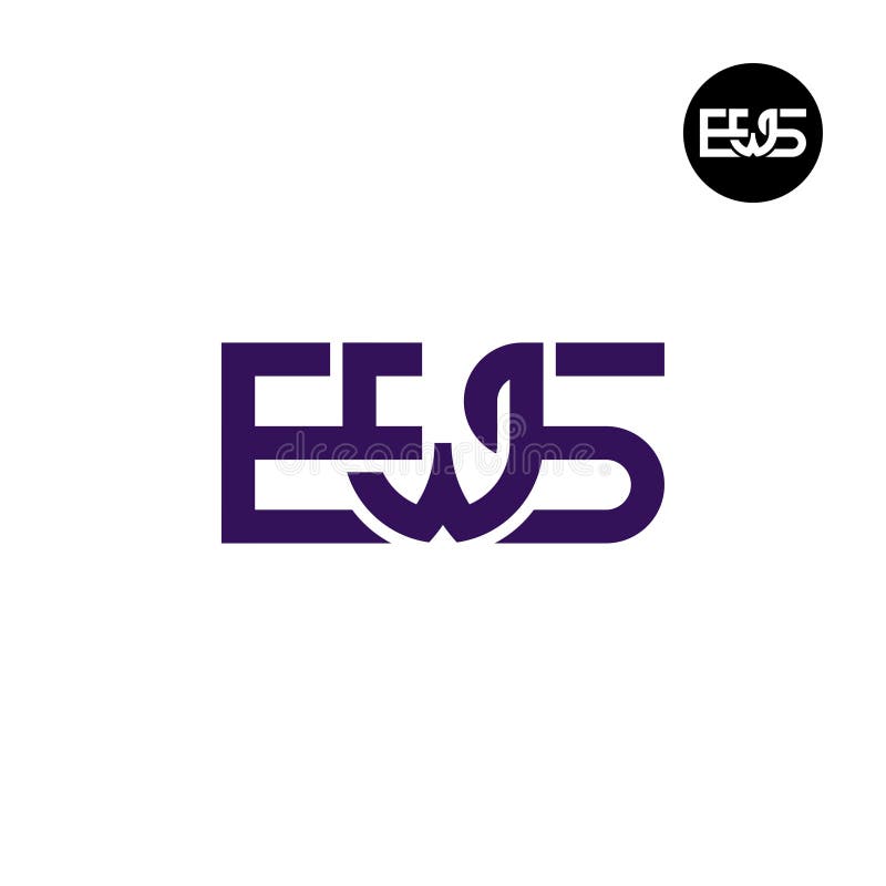 Ews Monogram Stock Illustrations – 15 Ews Monogram Stock Illustrations ...