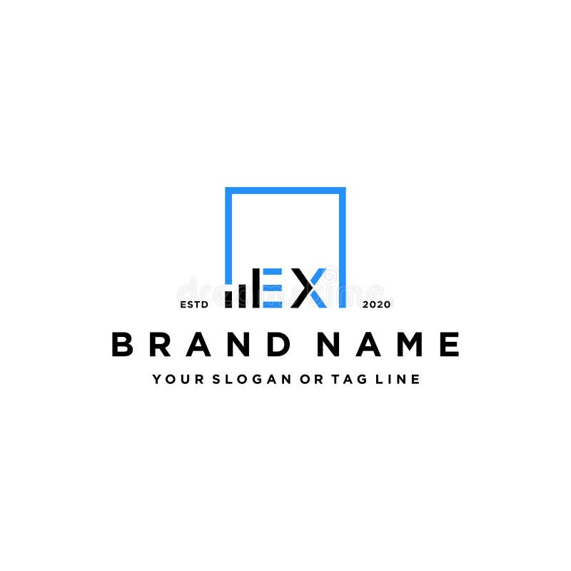 Letter Ex Logo Stock Illustrations – 967 Letter Ex Logo Stock ...