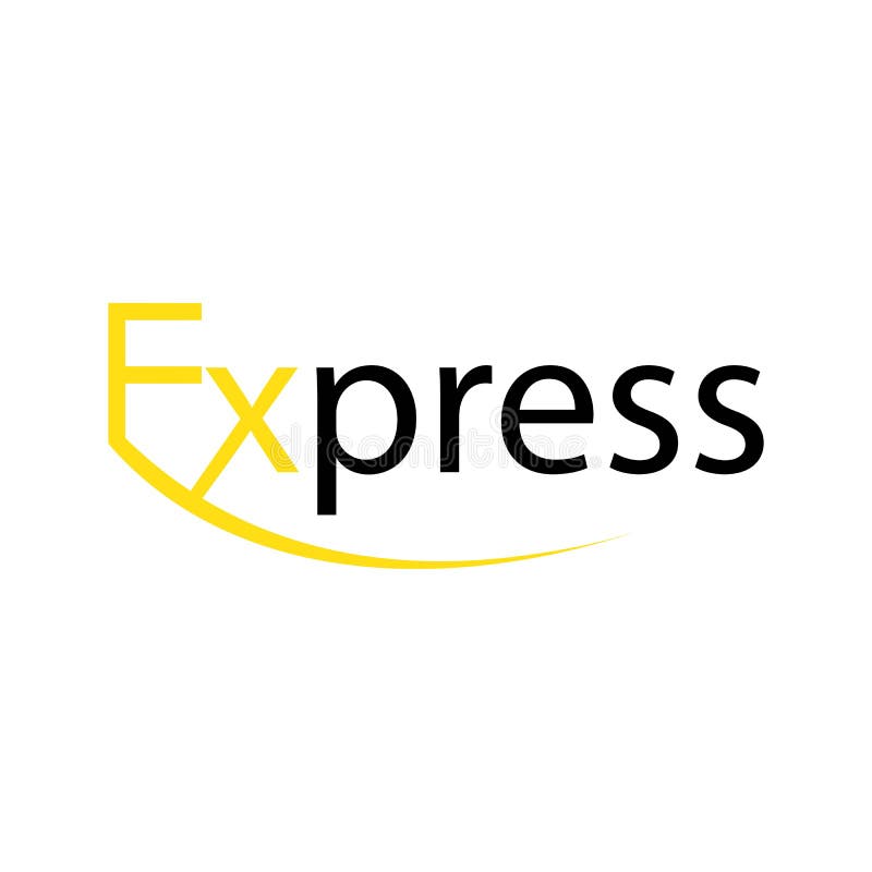 Express logo vector stock vector. Illustration of delivery - 173774302